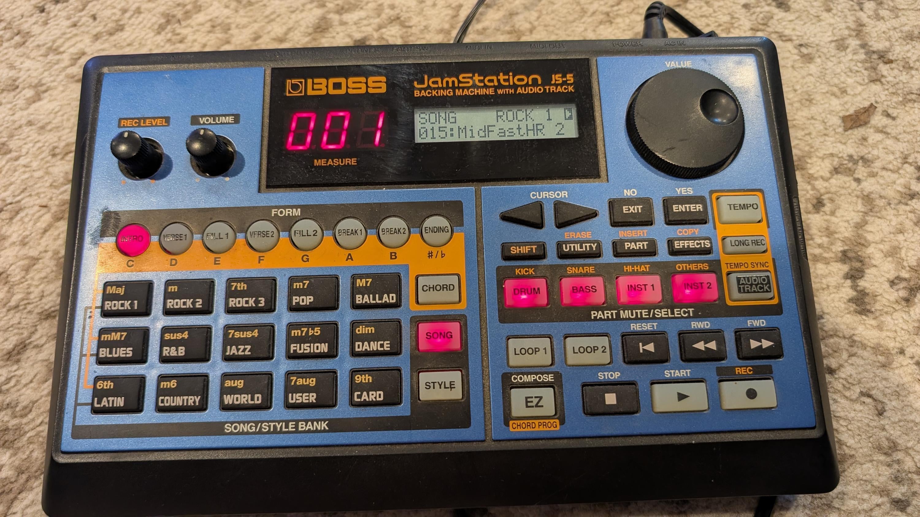 Used Boss - JS-5 JamStation - Sweetwater's Gear Exchange