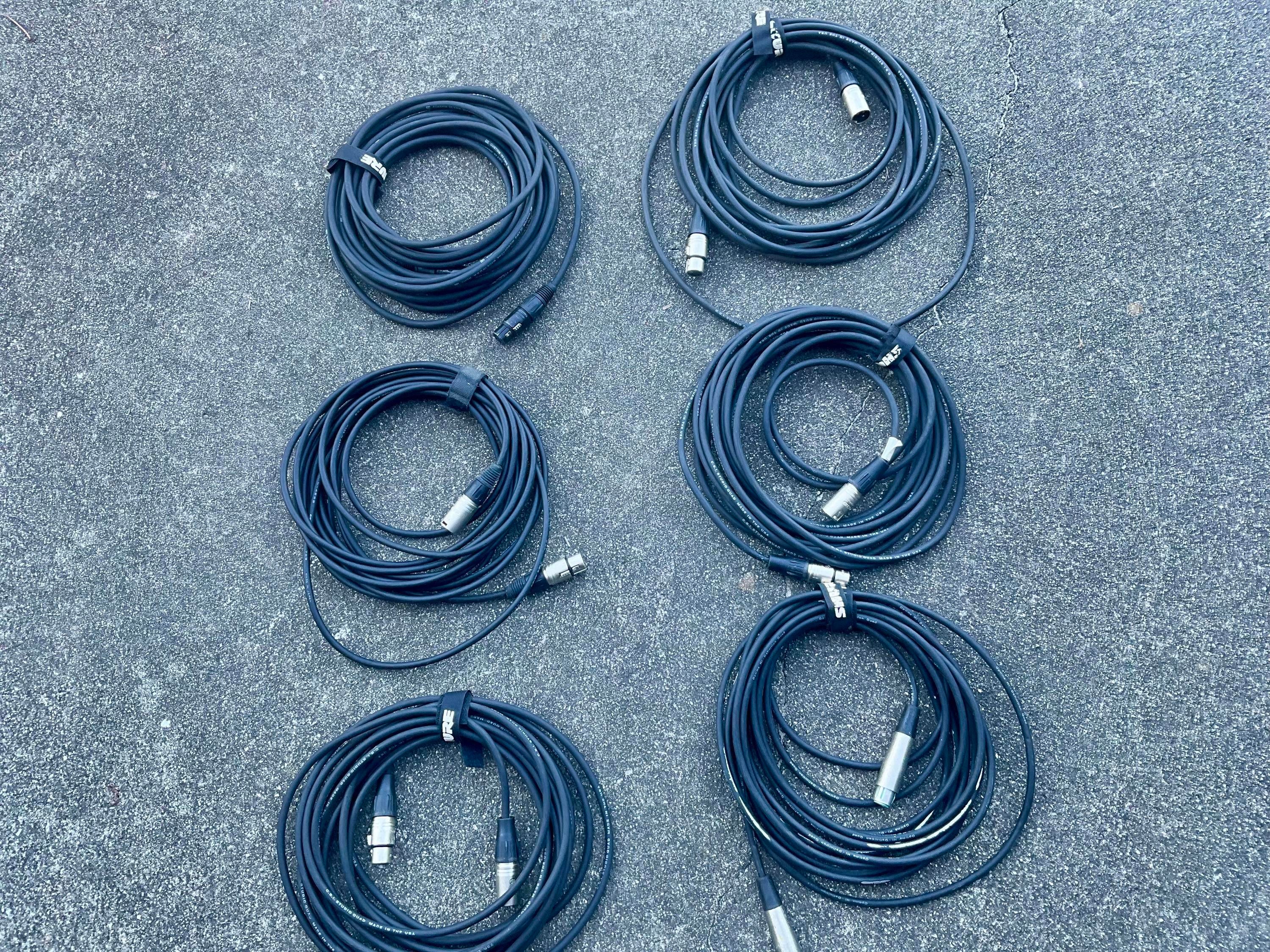 Used CBI Lot of 8 quality XLR mic - Sweetwater's Gear Exchange