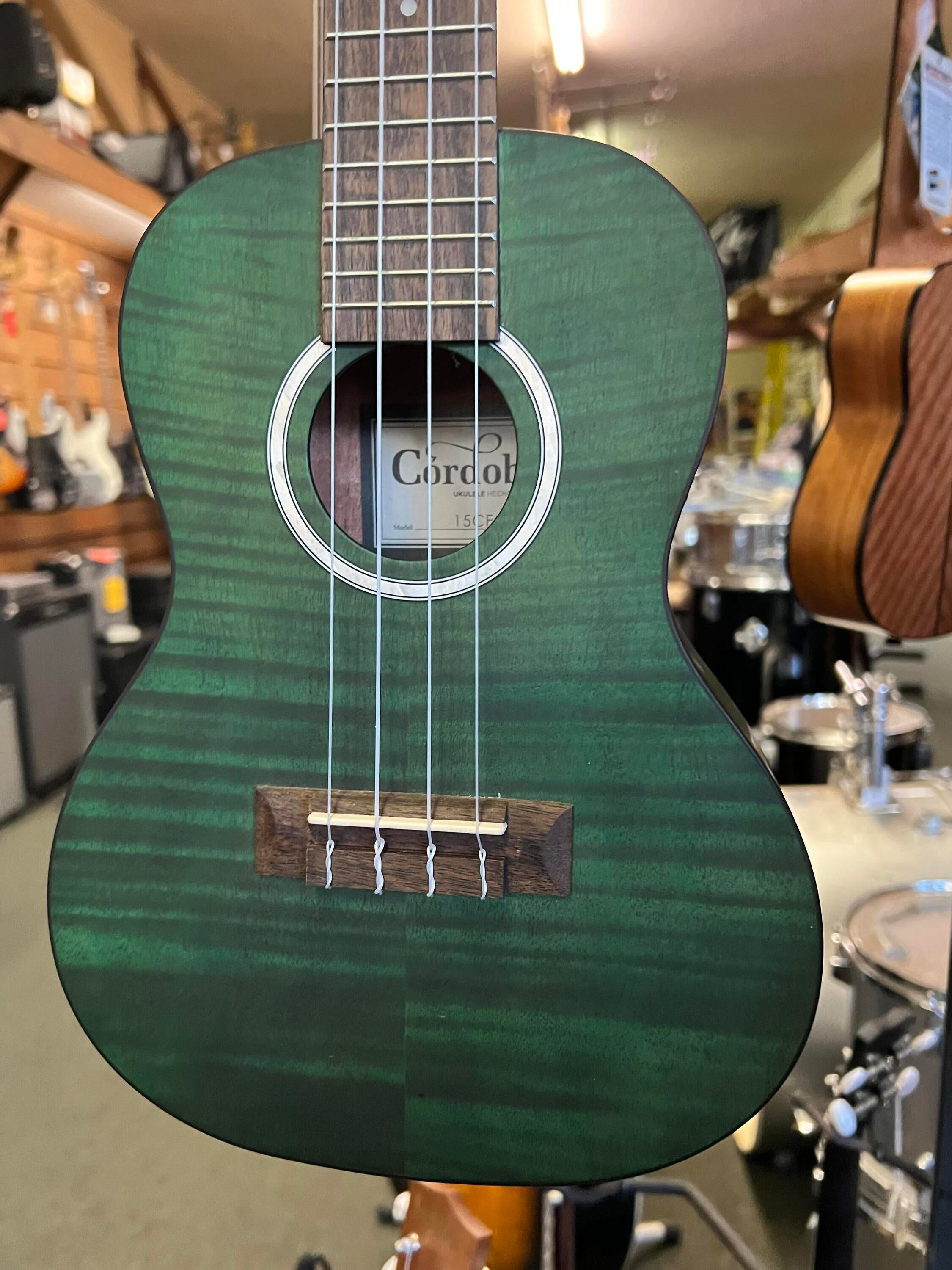 Used Cordoba 15CFM Concert Ukulele - Sweetwater's Gear Exchange