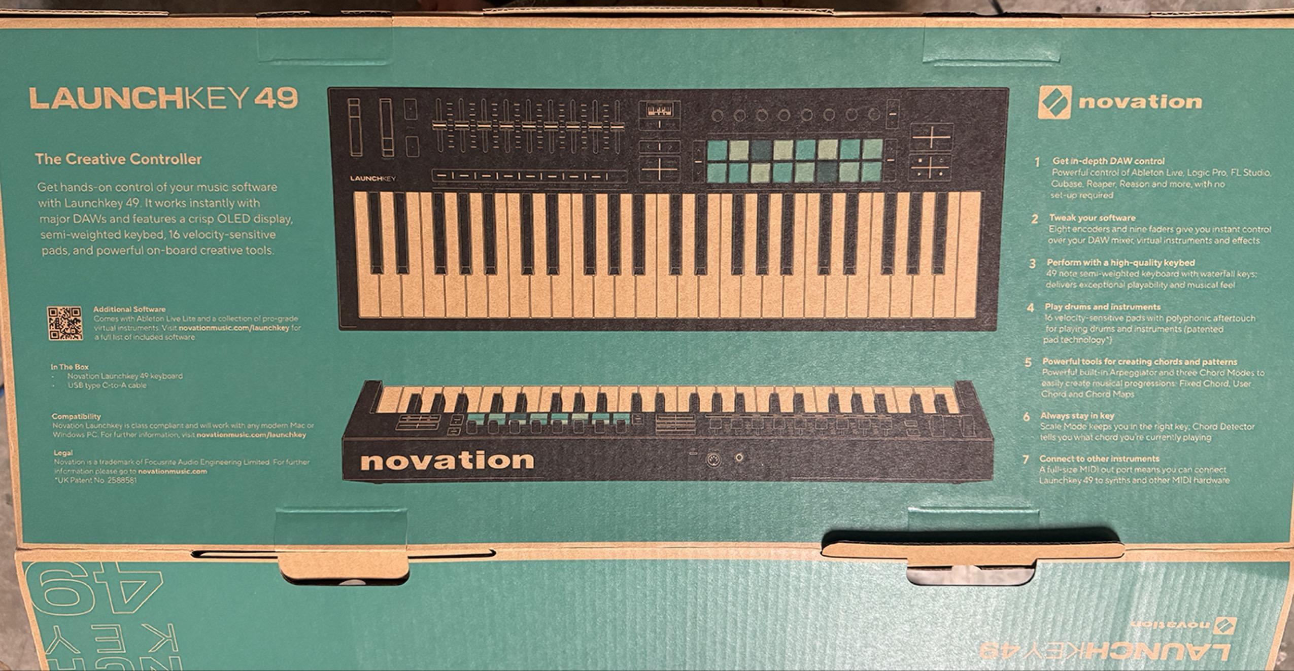 Used Novation Launchkey 49 MK4 - Sweetwater's Gear Exchange