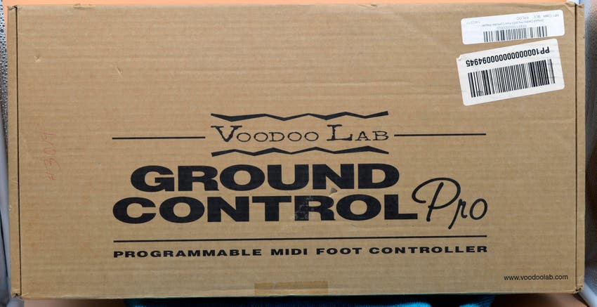 Used Voodoo Lab Ground Control Pro Programmable MIDI Foot Controller ...