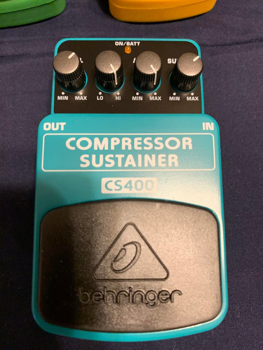 Used Behringer CS400 Compressor/Sustainer - Sweetwater's Gear Exchange