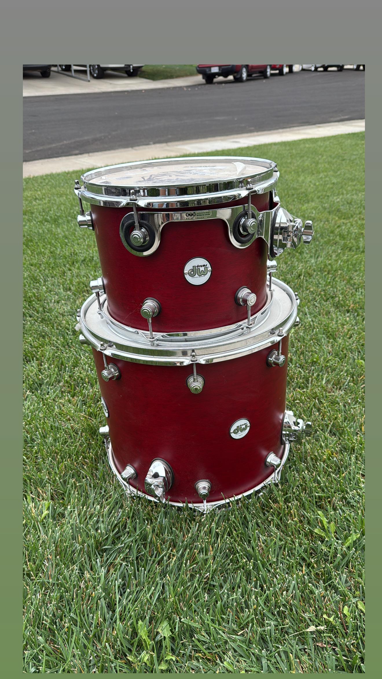 Used DW Design Toms - Sweetwater's Gear Exchange