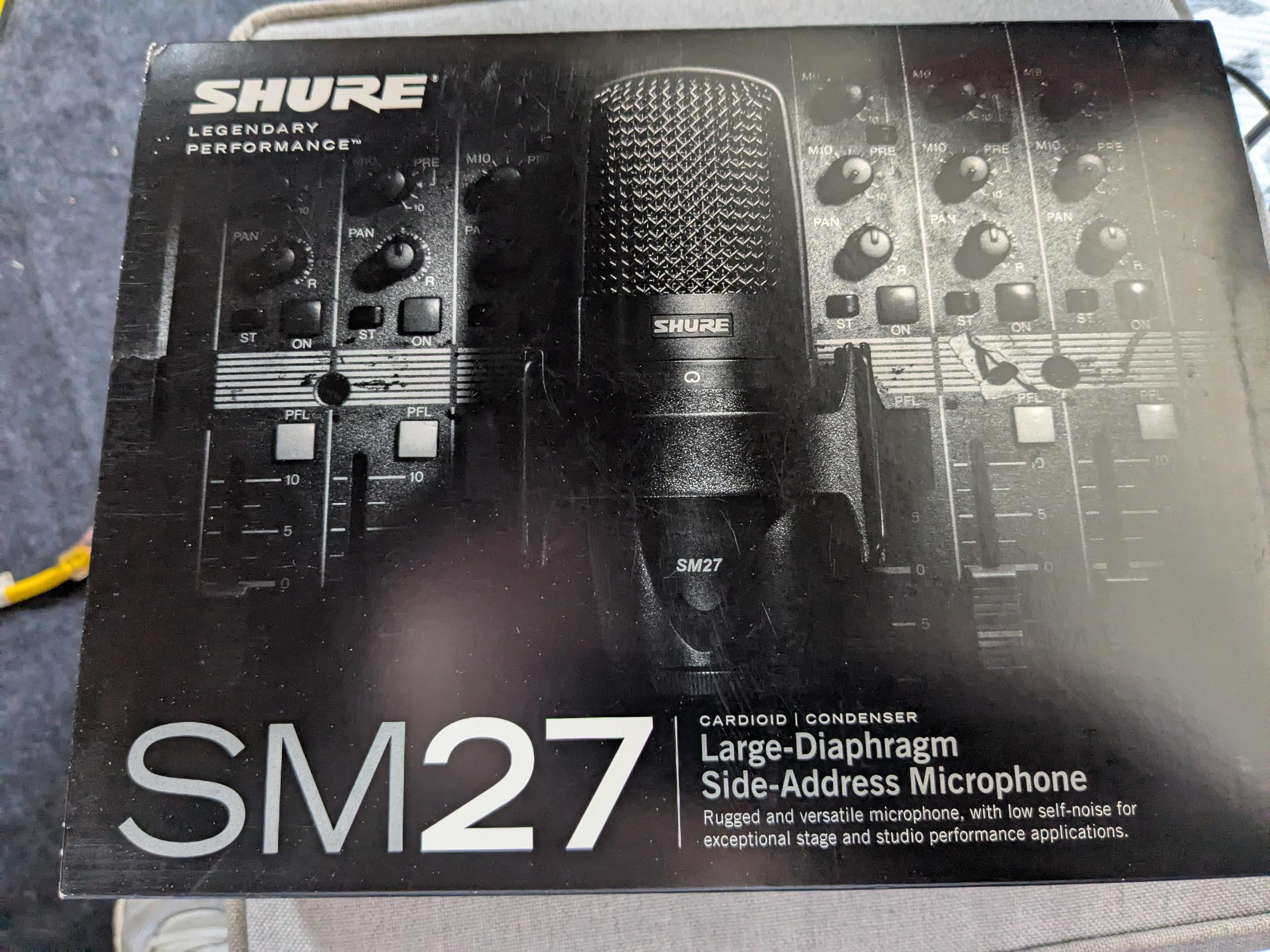 Used Shure SM27 Cardiod/Condenser - Sweetwater's Gear Exchange