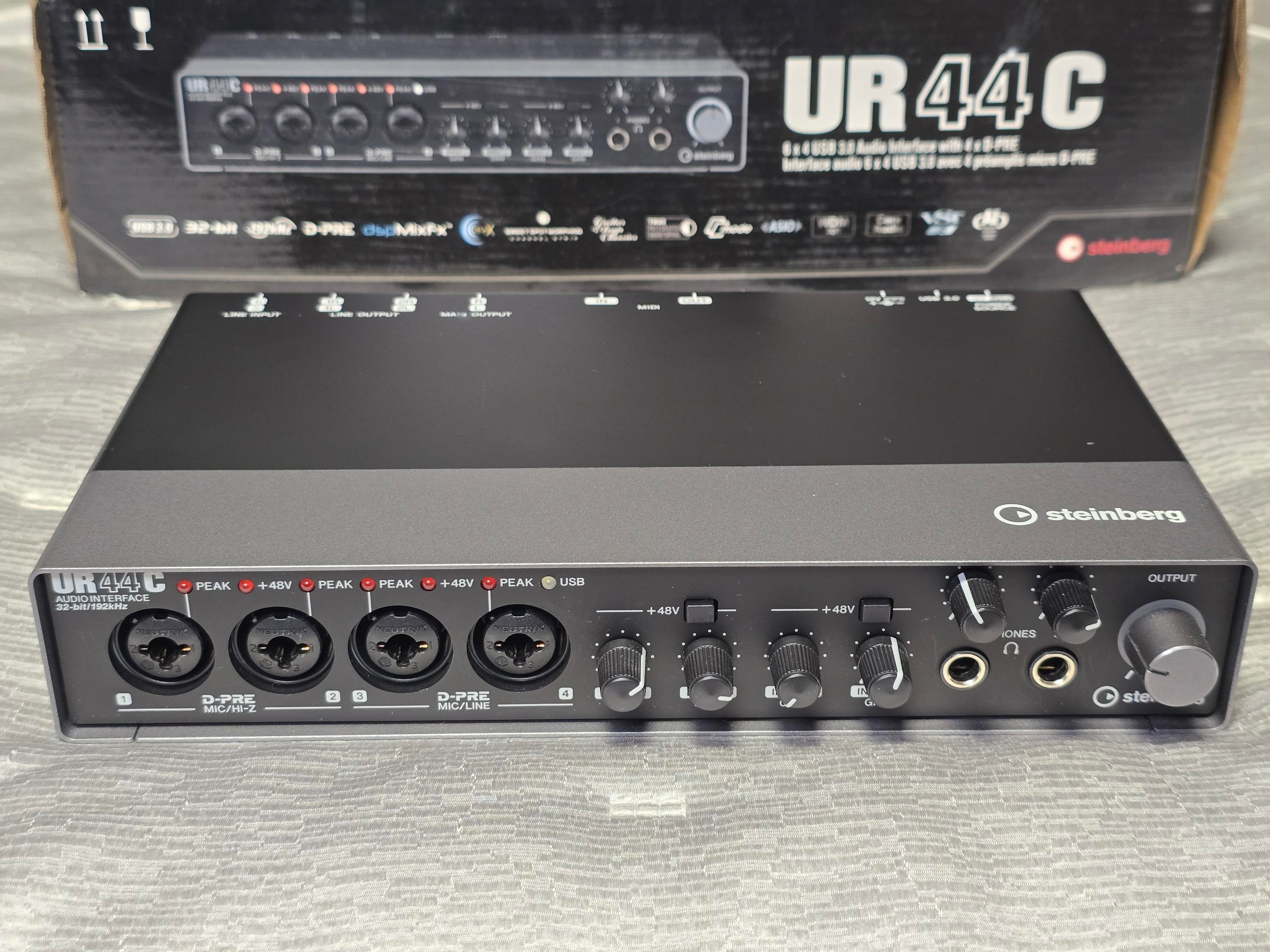 Used Steinberg UR44C USB Audio - Sweetwater's Gear Exchange