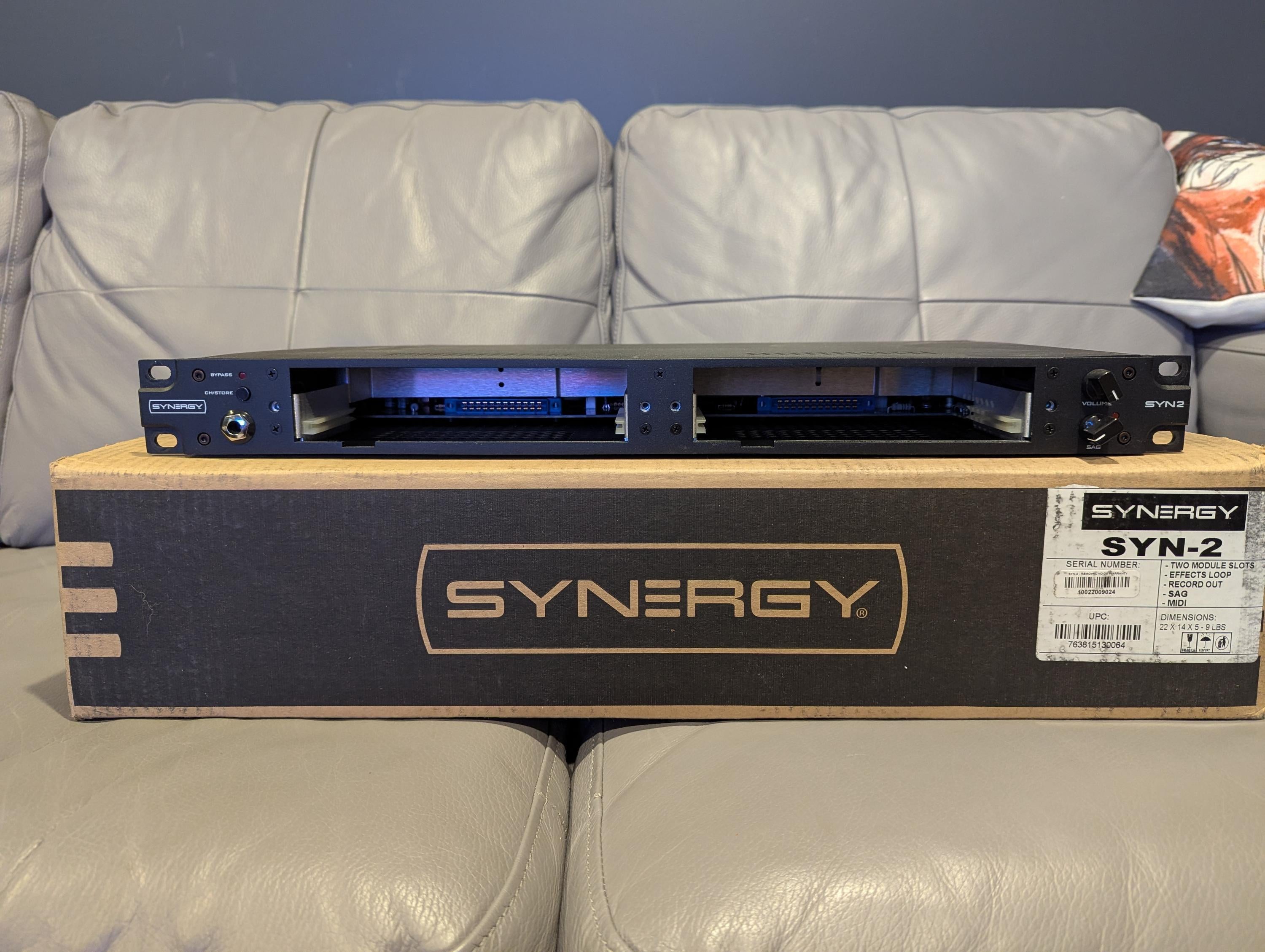 Used Synergy SYN2 Rackmount Preamp - Sweetwater's Gear Exchange