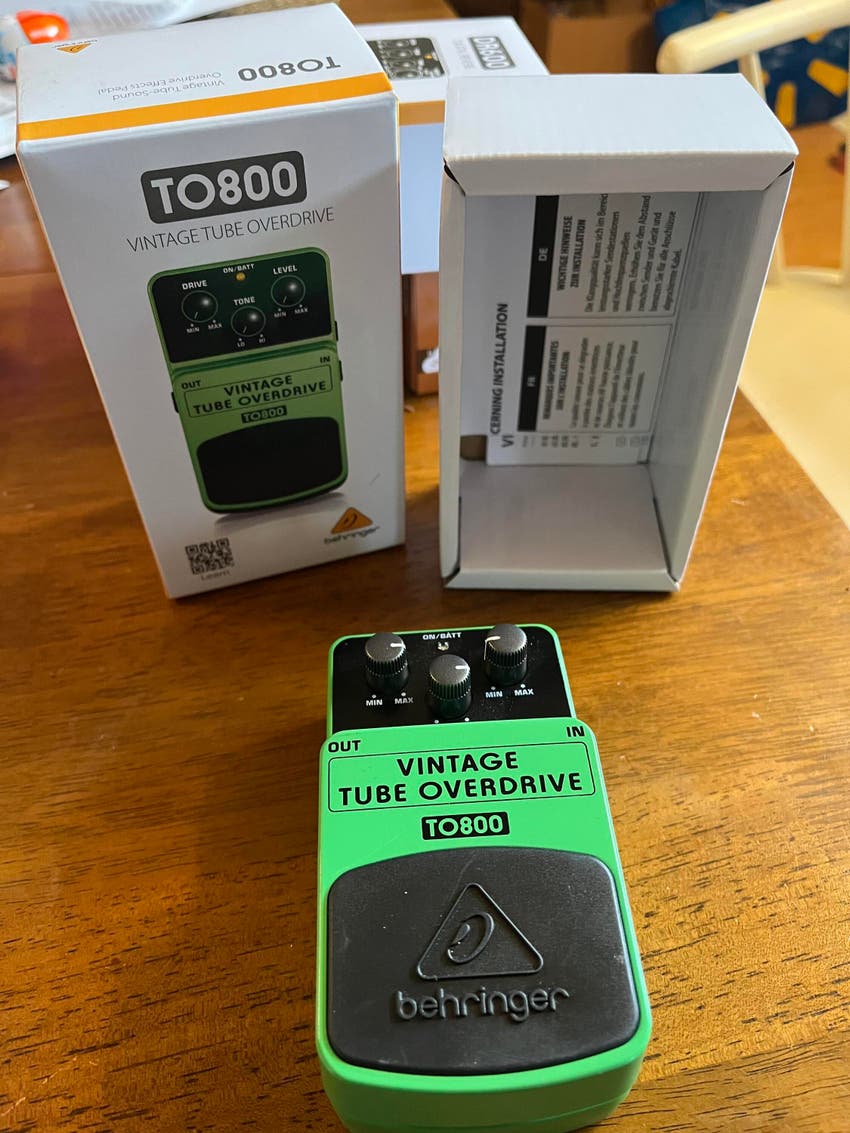 Used Behringer TO800 Vintage Tube - Sweetwater's Gear Exchange