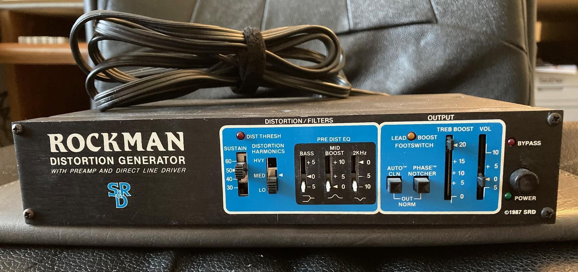 Used SR&D Rockman Distortion - Sweetwater's Gear Exchange