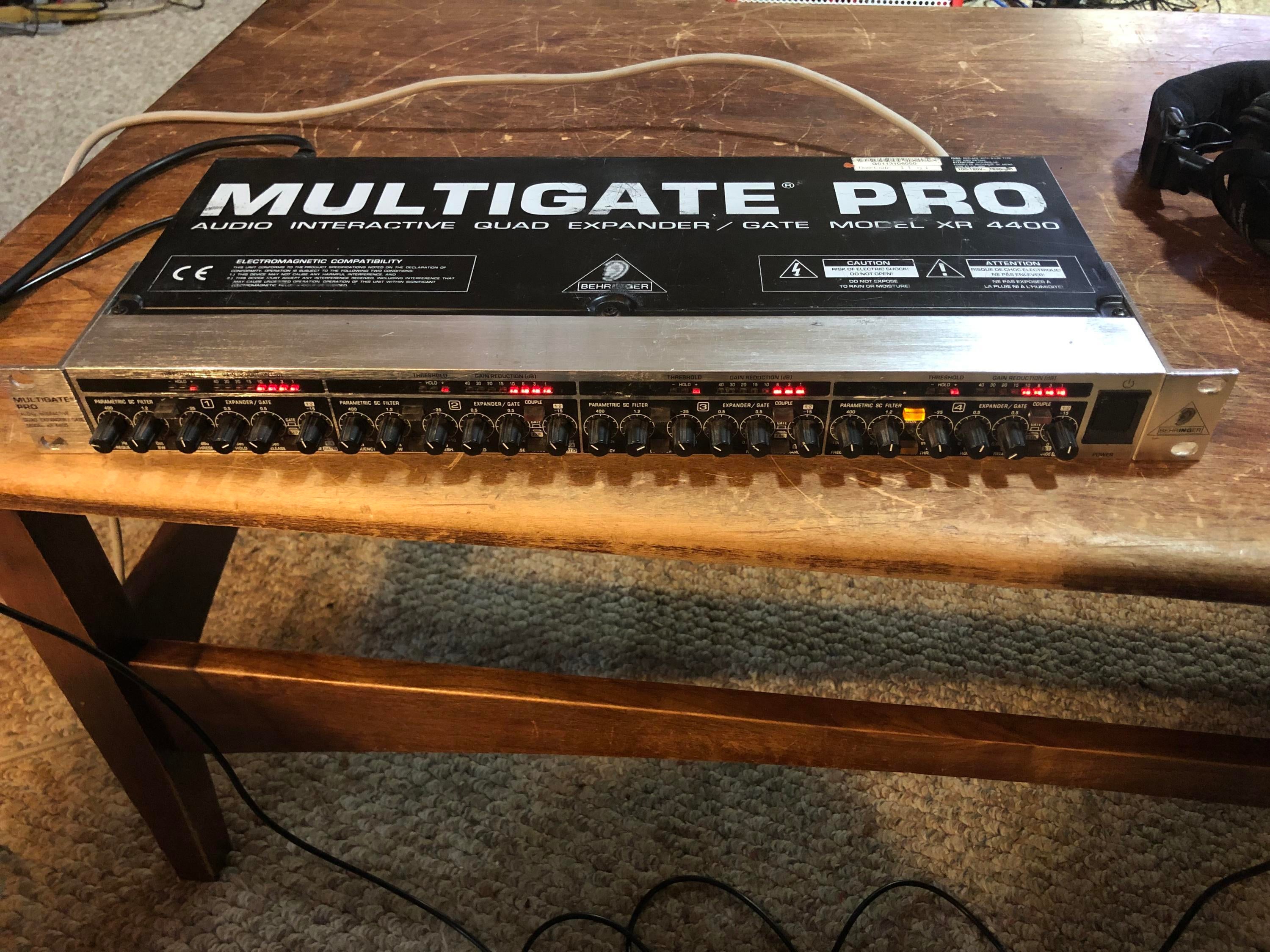Used Behringer Multigate Pro XR4400 - Sweetwater's Gear Exchange