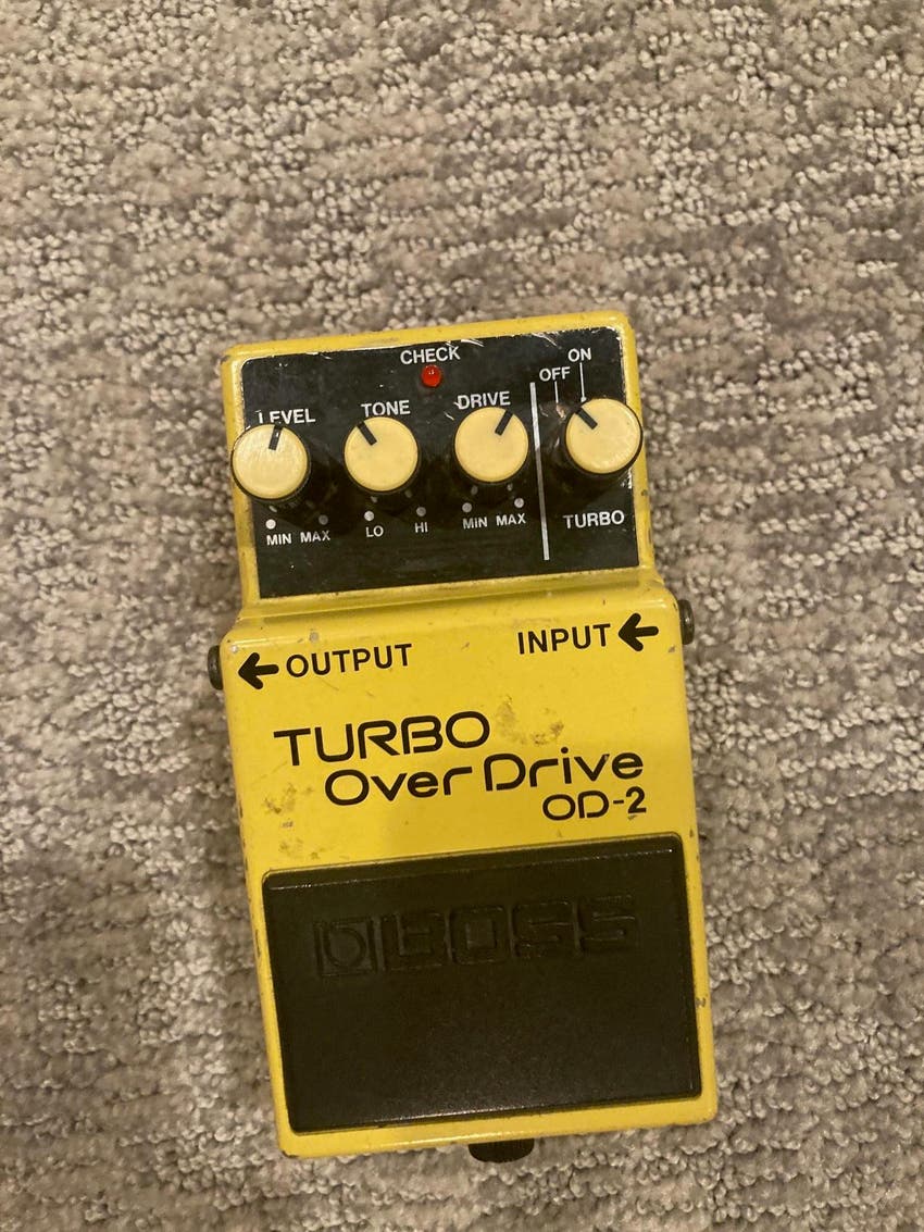 Used Boss OD-2 Turbo Overdrive - Sweetwater's Gear Exchange