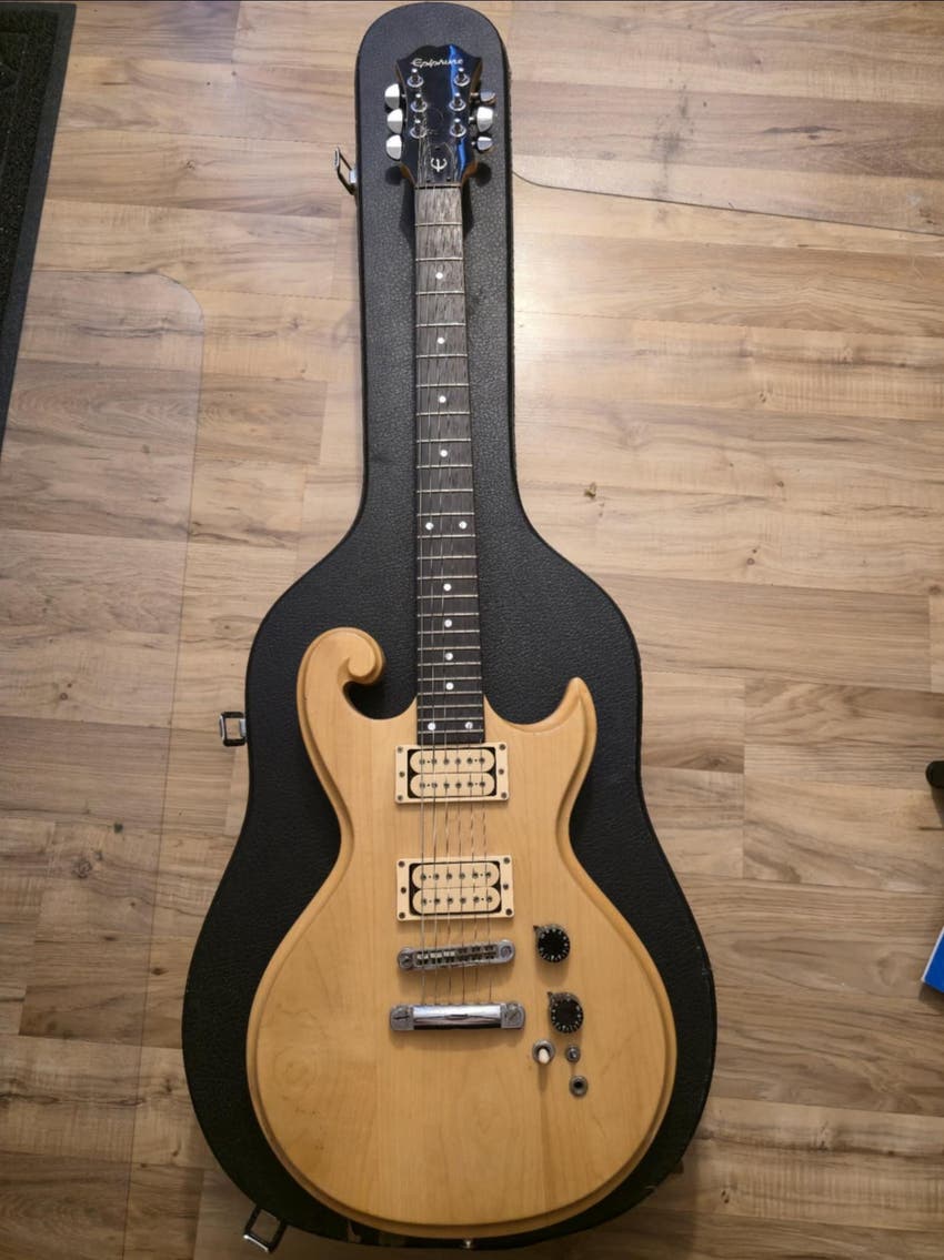 Used Epiphone SC-450 Scroll - Sweetwater's Gear Exchange