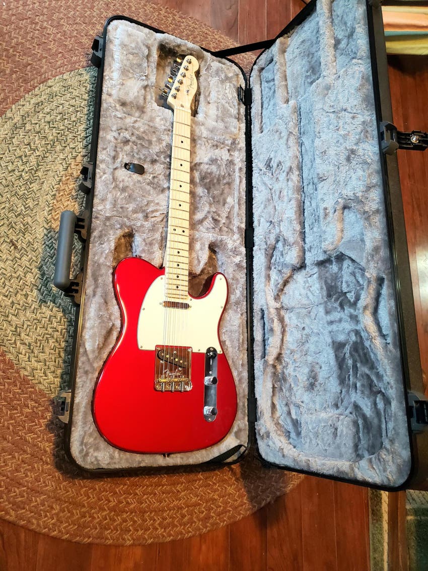 Used Fender Telecaster American Professional Candy Apple Red ...