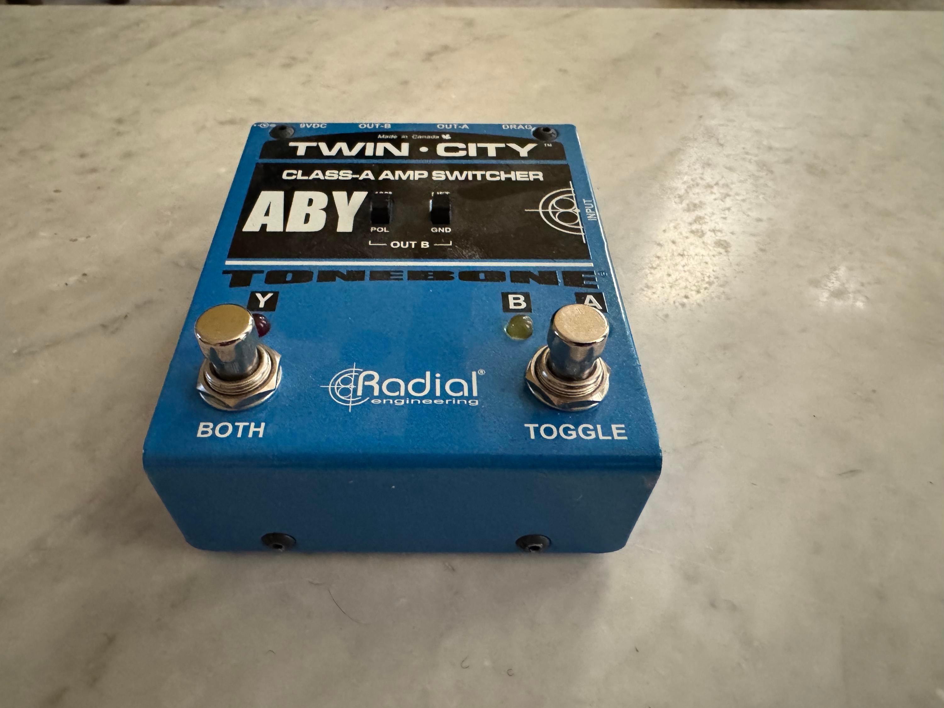 Used Radial Twin-City ABY Amp - Sweetwater's Gear Exchange