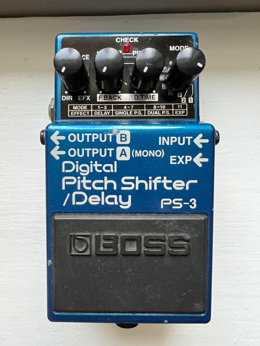 Used Boss PS-3 Digital Pitch Shifter/Delay | Sweetwater Gear Exchange