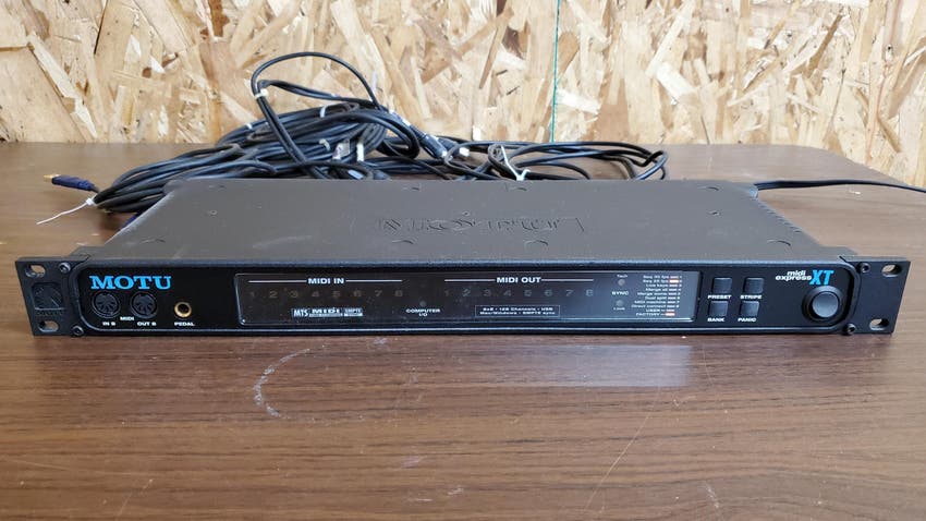 Used MOTU MIDI Express XT 8x8 USB - Sweetwater's Gear Exchange