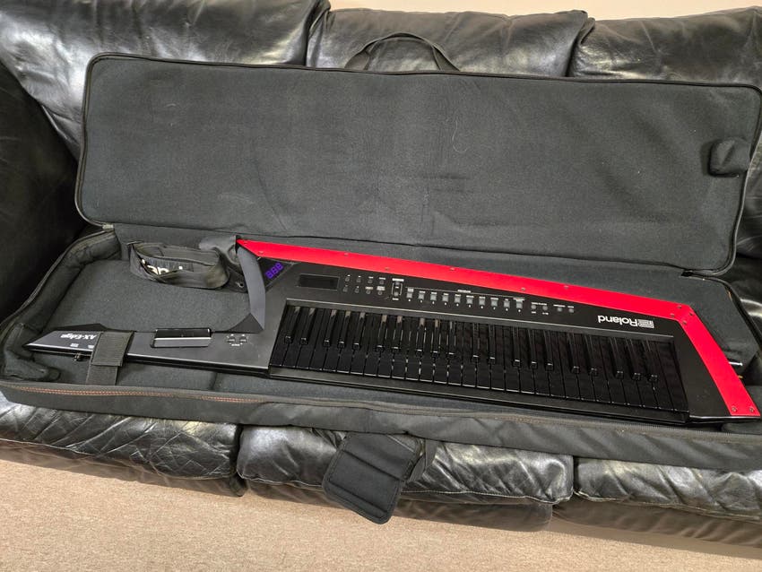 Used Roland AX-Edge 49-key Keytar - Sweetwater's Gear Exchange