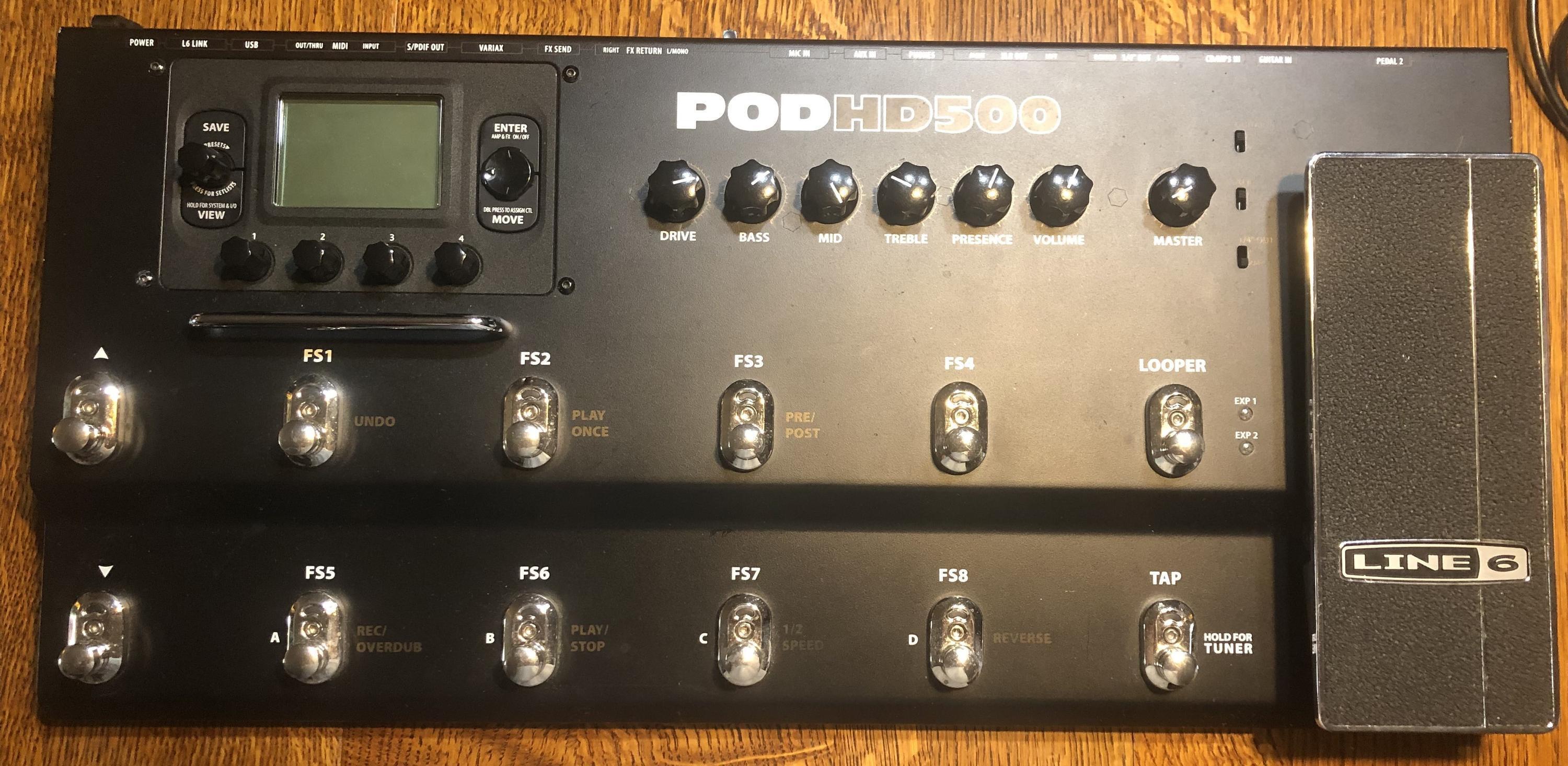 Used Line 6 POD HD500 - Sweetwater's Gear Exchange