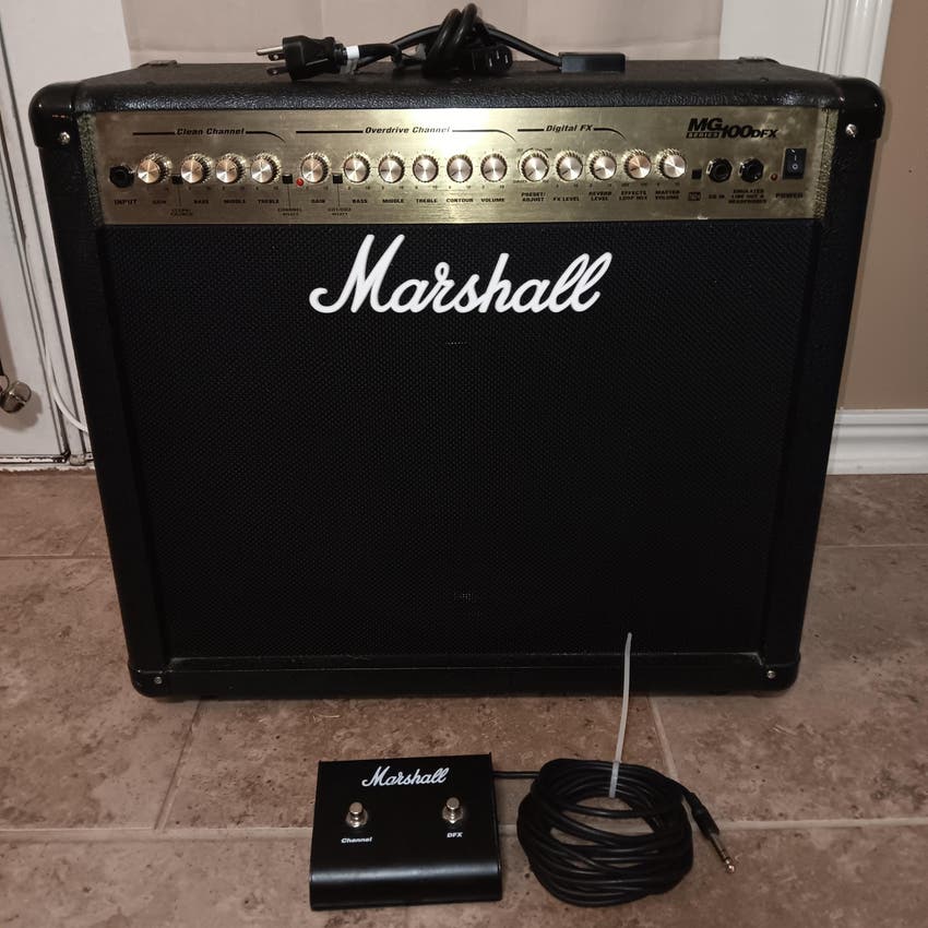 Used Marshall MG100DFX - Excellent - Sweetwater's Gear Exchange