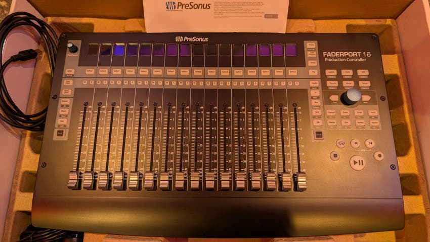Used PreSonus FaderPort 16 - Sweetwater's Gear Exchange