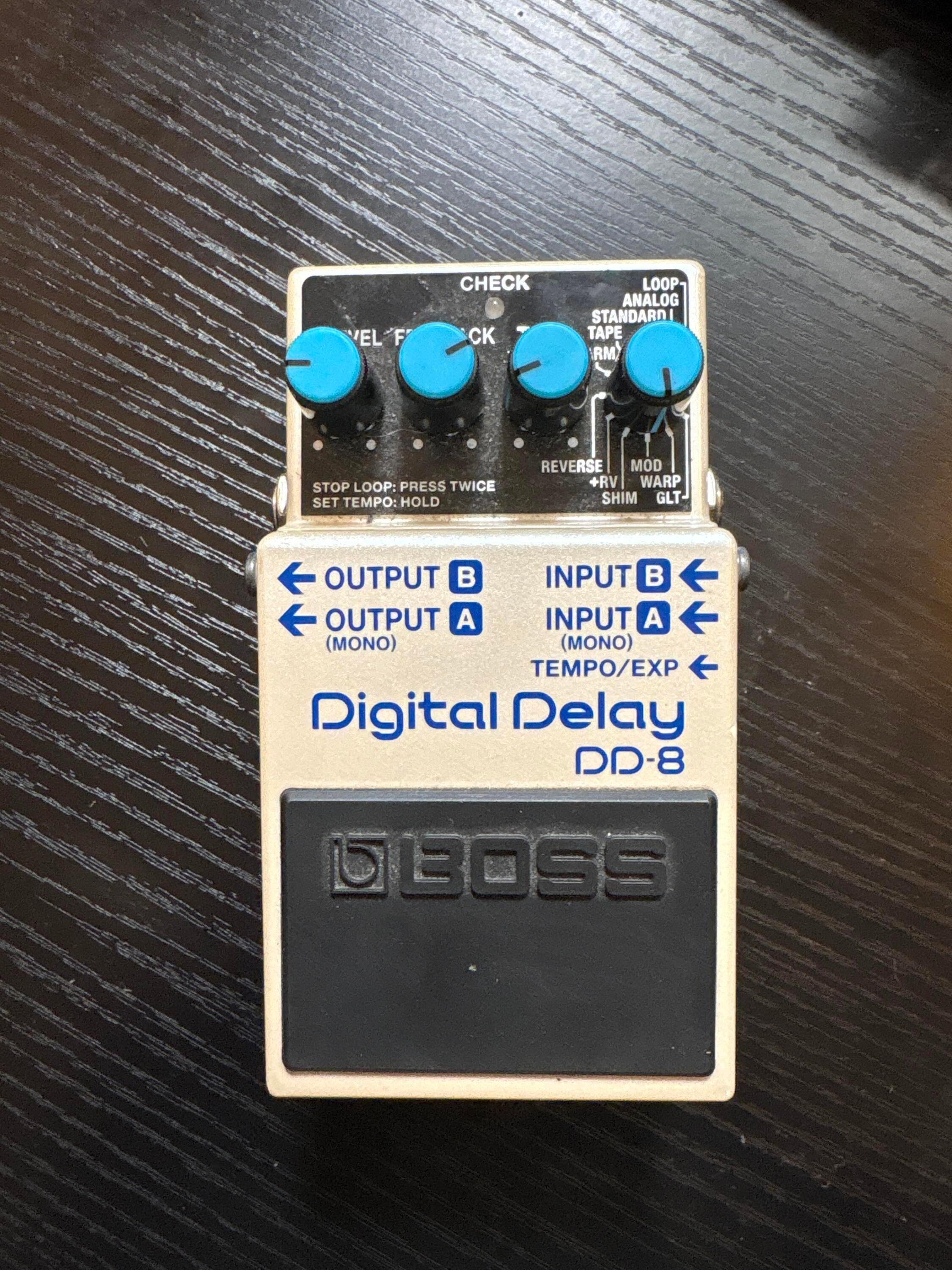 Used Boss DD-8 Digital Delay Pedal - Sweetwater's Gear Exchange