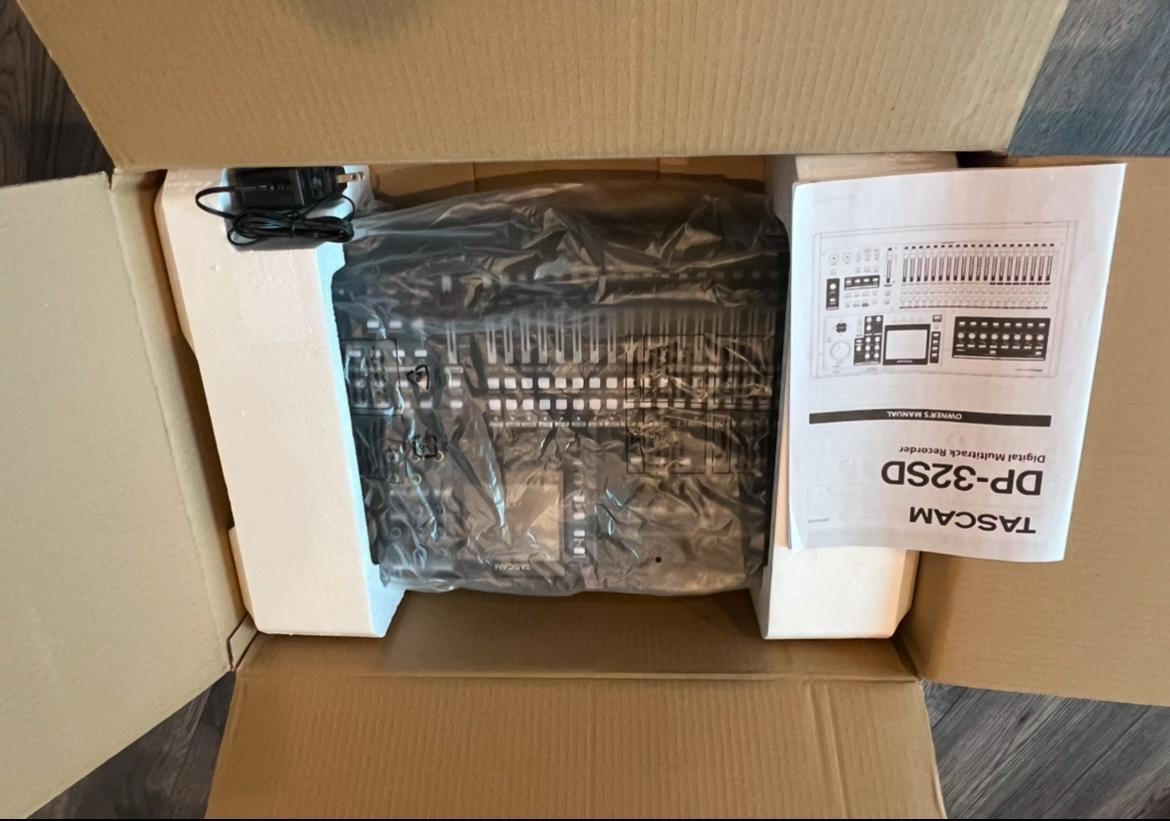 Used Tascam DP-32SD 32-track - Sweetwater's Gear Exchange