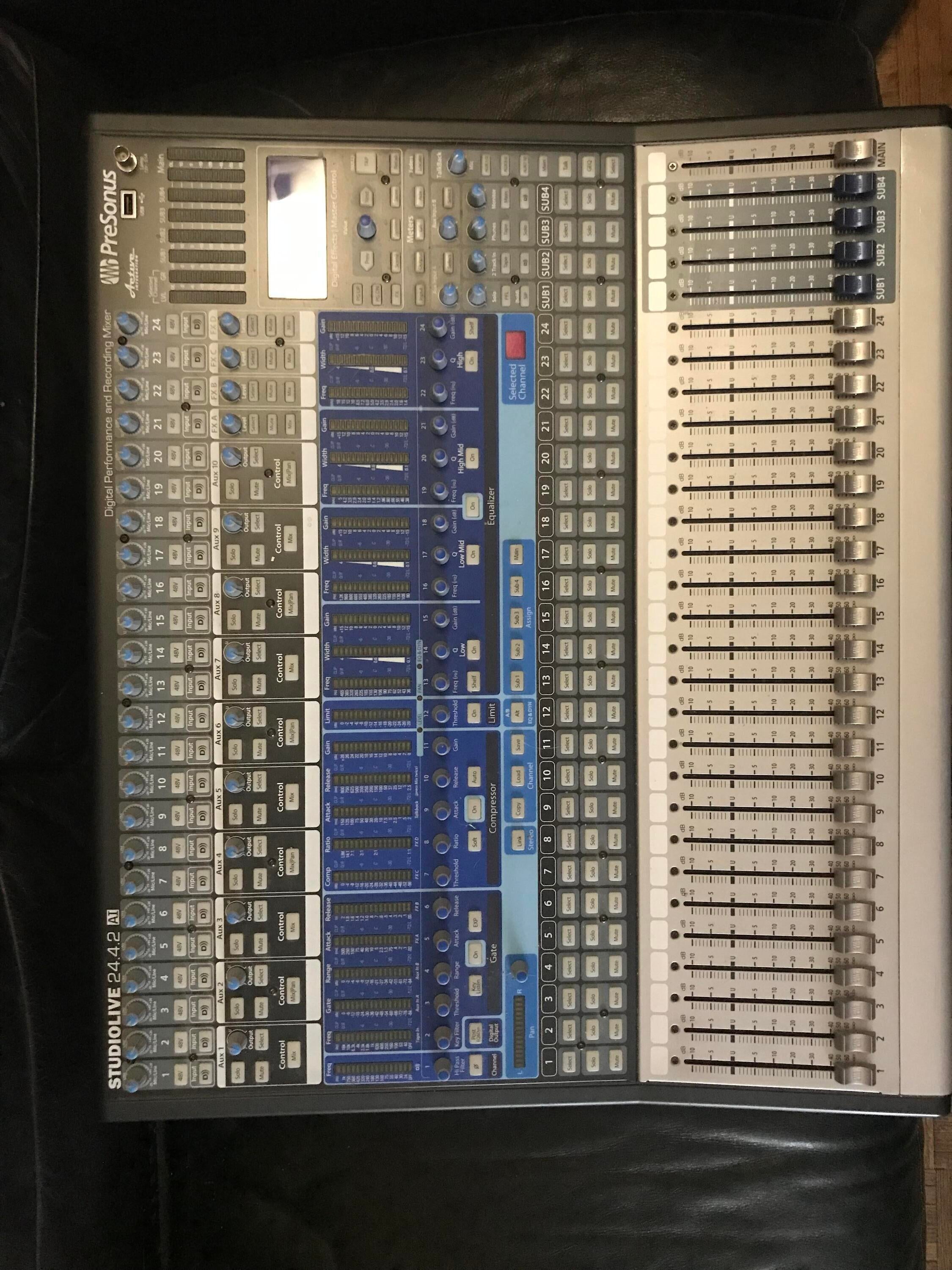 Used PreSonus StudioLive 24.4.2AI - Sweetwater's Gear Exchange