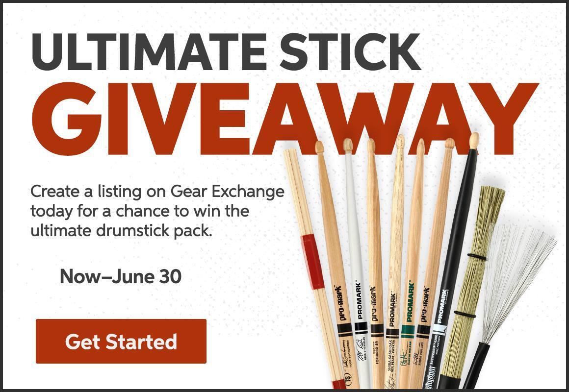 June Drumstick Giveaway - Sweetwater's Gear Exchange
