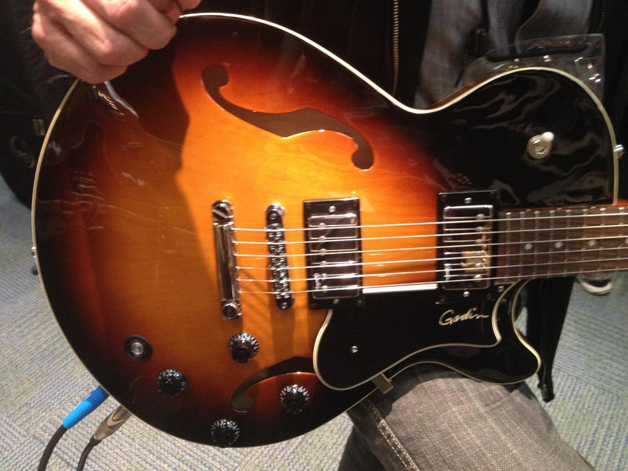 Live from NAMM: Godin Montreal Premiere TriplePlay - InSync
