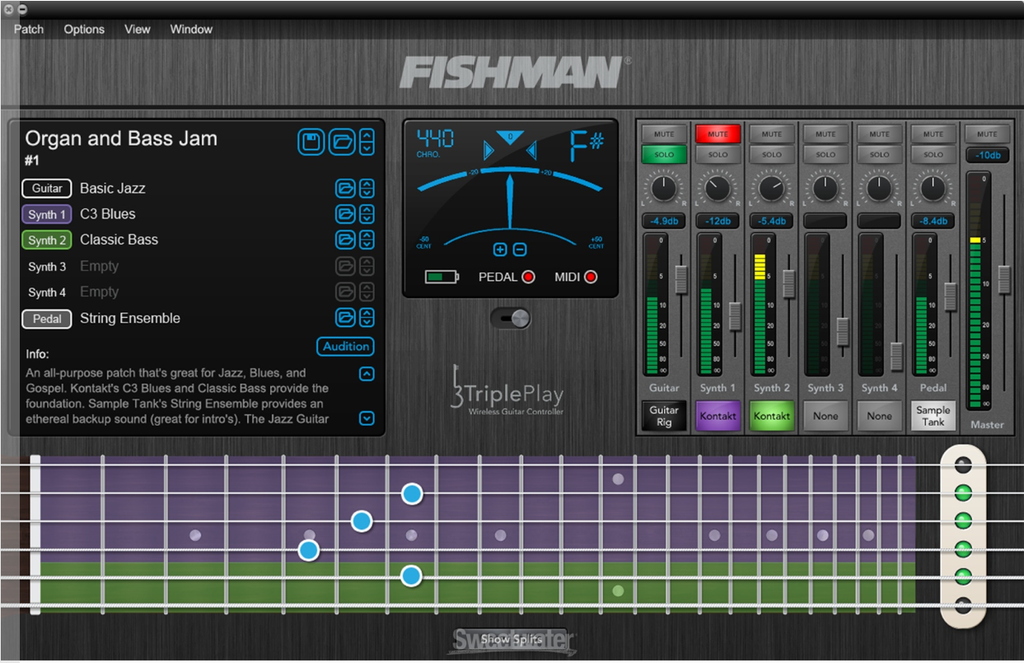 How to Use the Fishman TriplePlay in 64-bit Mode - InSync