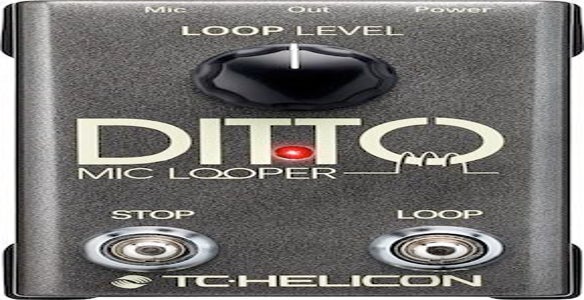 TC-Helicon Ditto Mic Looper Pedal | Sweetwater