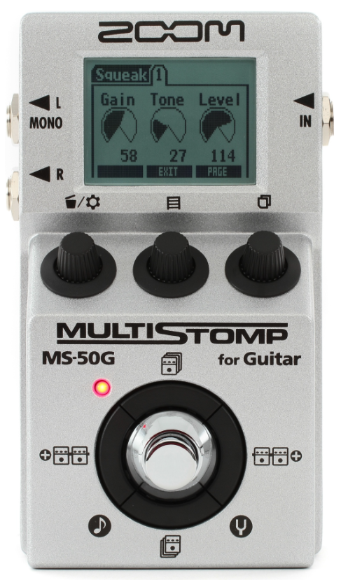 Zoom Updates MS-50G MultiStomp to V2 - InSync