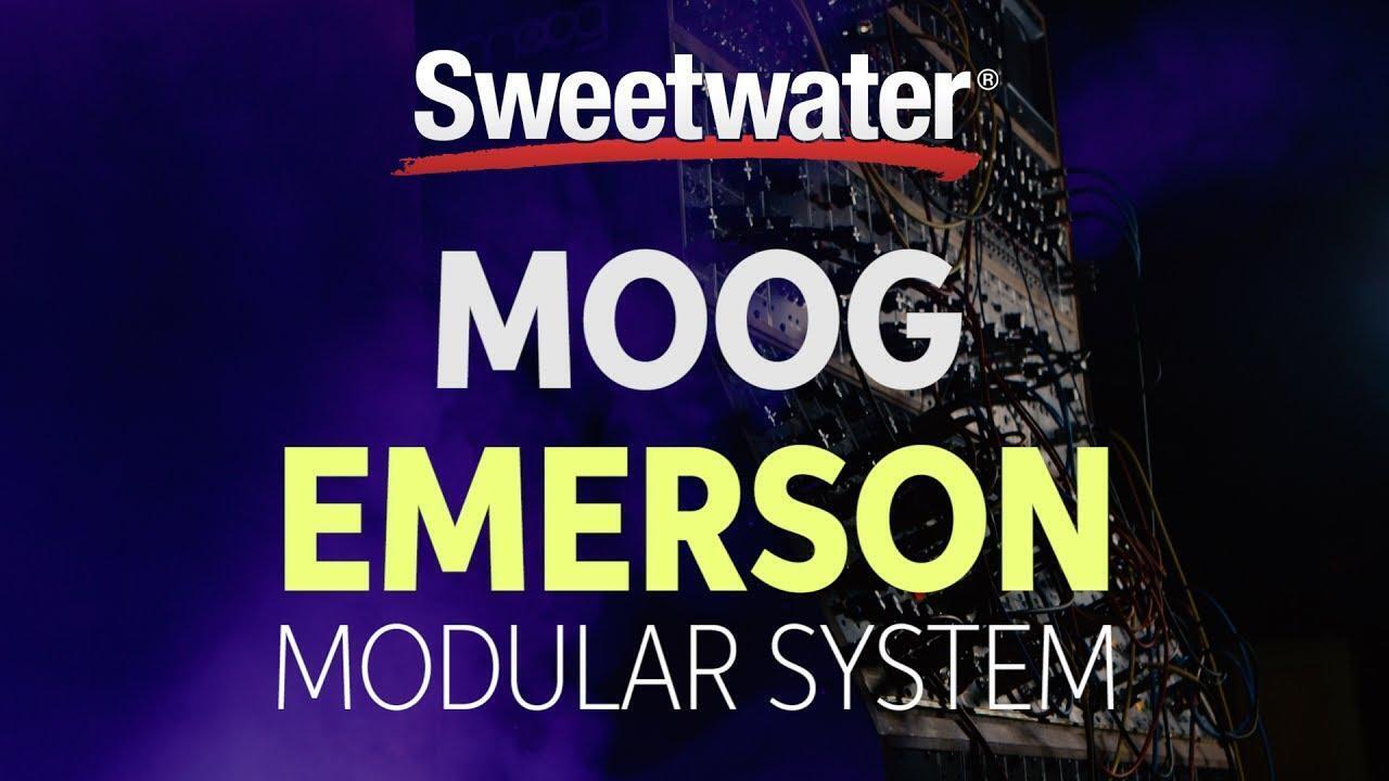 Moog Emerson Modular Synthesizer System Review - InSync