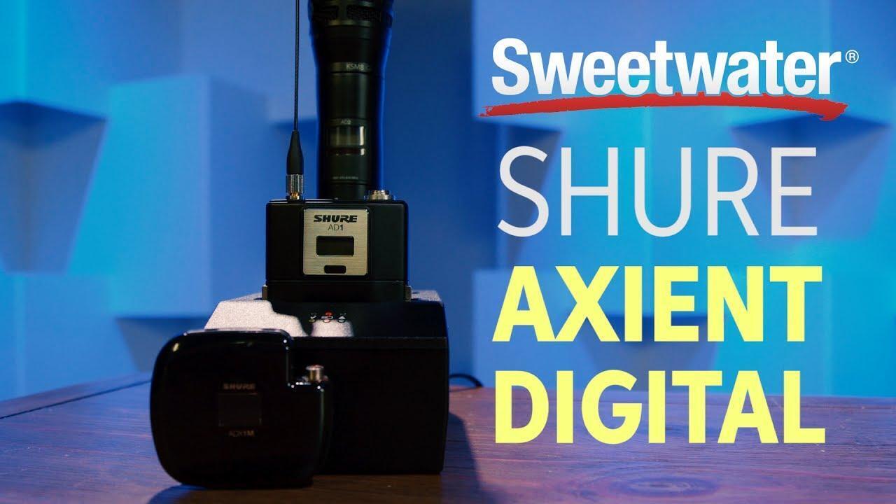 Shure Axient Digital Wireless Microphone System Overview - InSync