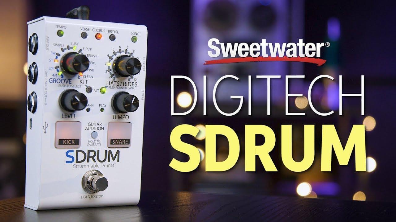 DigiTech SDRUM Auto-drummer Pedal Review - InSync