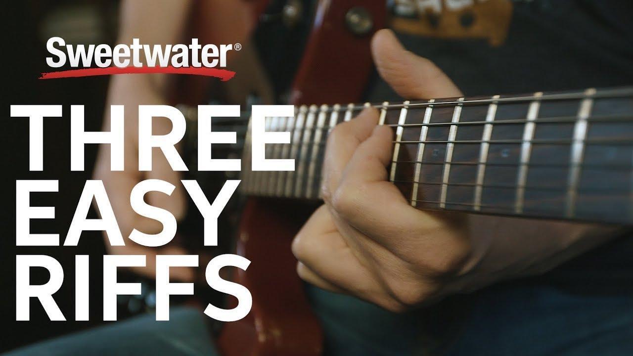 Learn 3 Easy Guitar Riffs with Don Carr - InSync