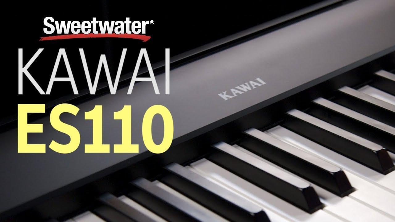 Kawai ES110 88-key Digital Piano Review - InSync