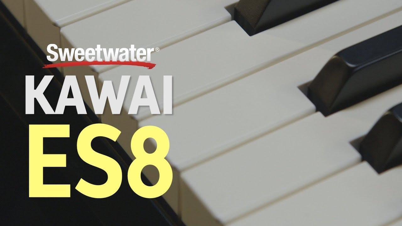 Kawai ES8 88-key Digital Piano Review - InSync