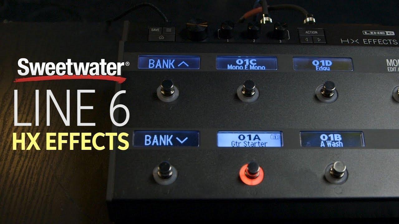 Line 6 HX Effects Multi-effects Processor Review - InSync