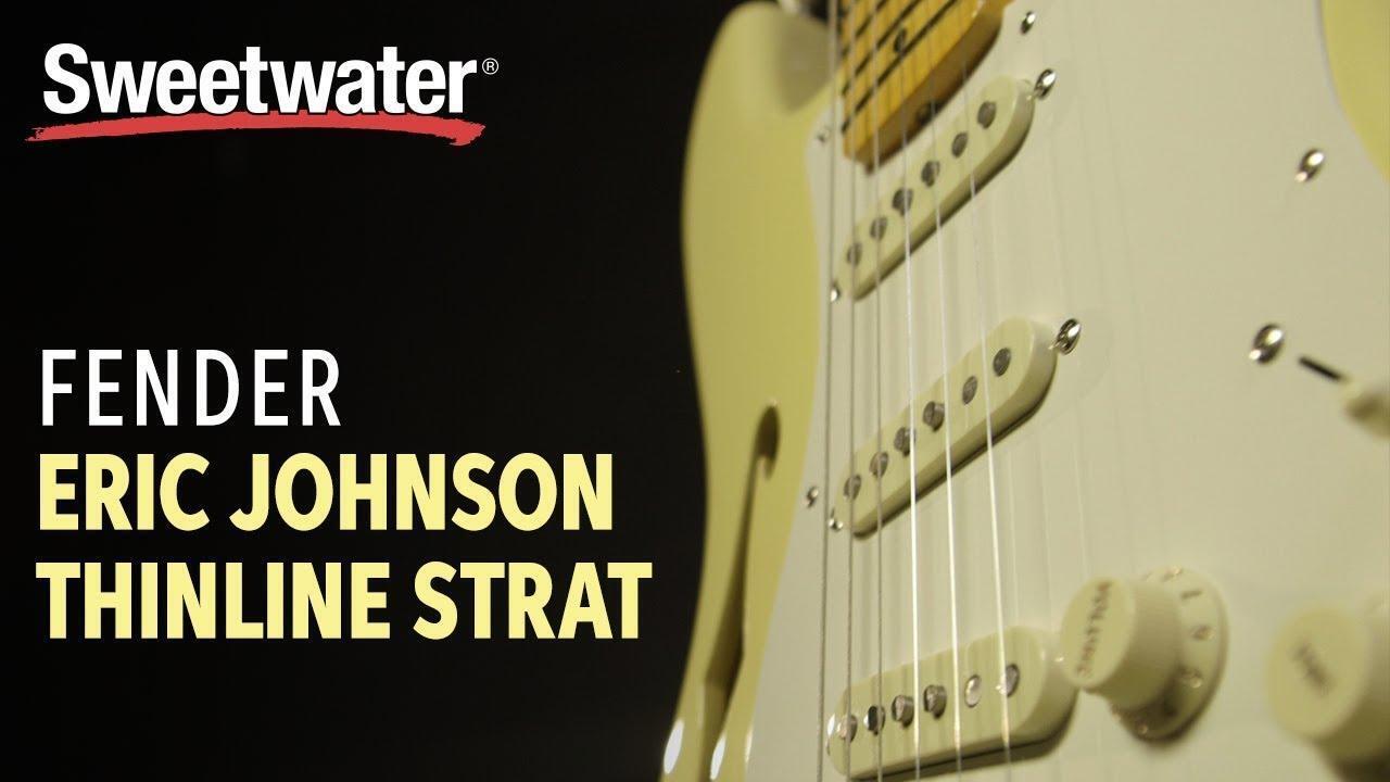 Fender Eric Johnson Thinline Stratocaster Guitar Review - InSync