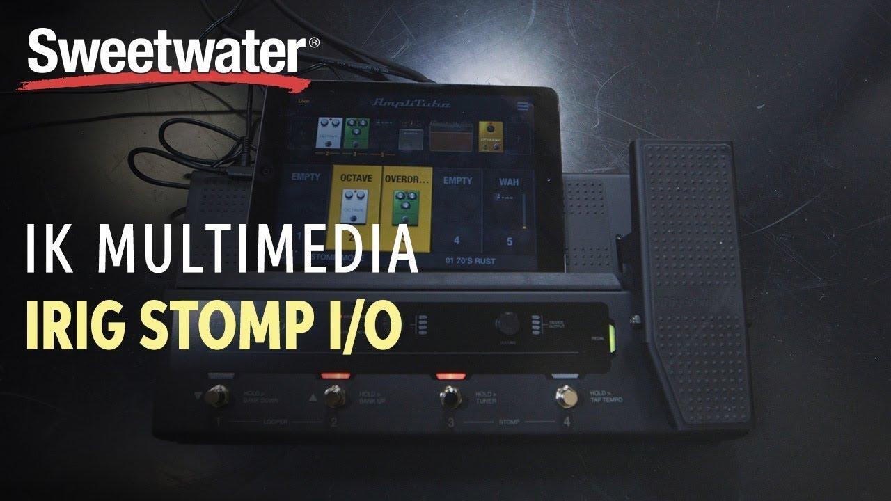 IK Multimedia iRig Stomp I/O Pedalboard Controller/Interface Review - InSync