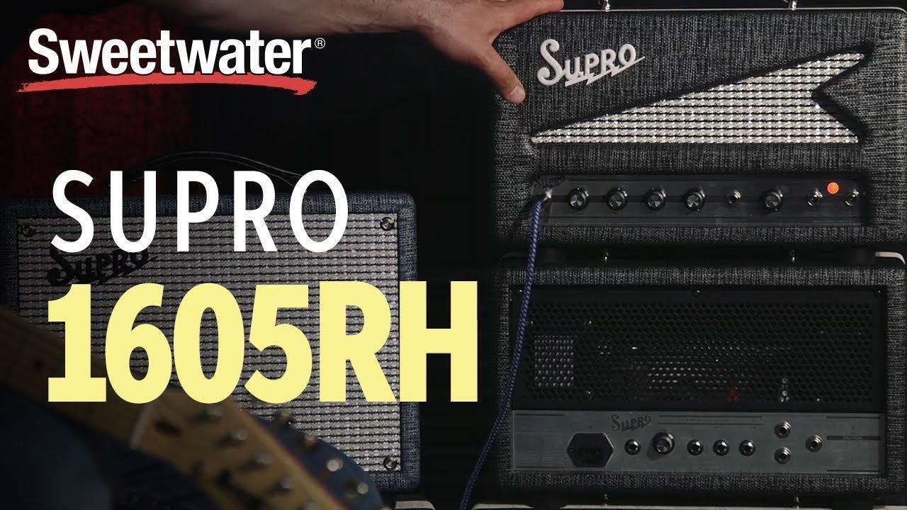Supro 1605RH Limited Edition 6-watt Tube Head Demo - InSync