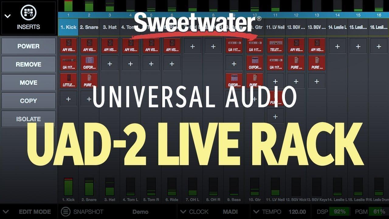 Universal Audio UAD-2 Live Rack Review - InSync