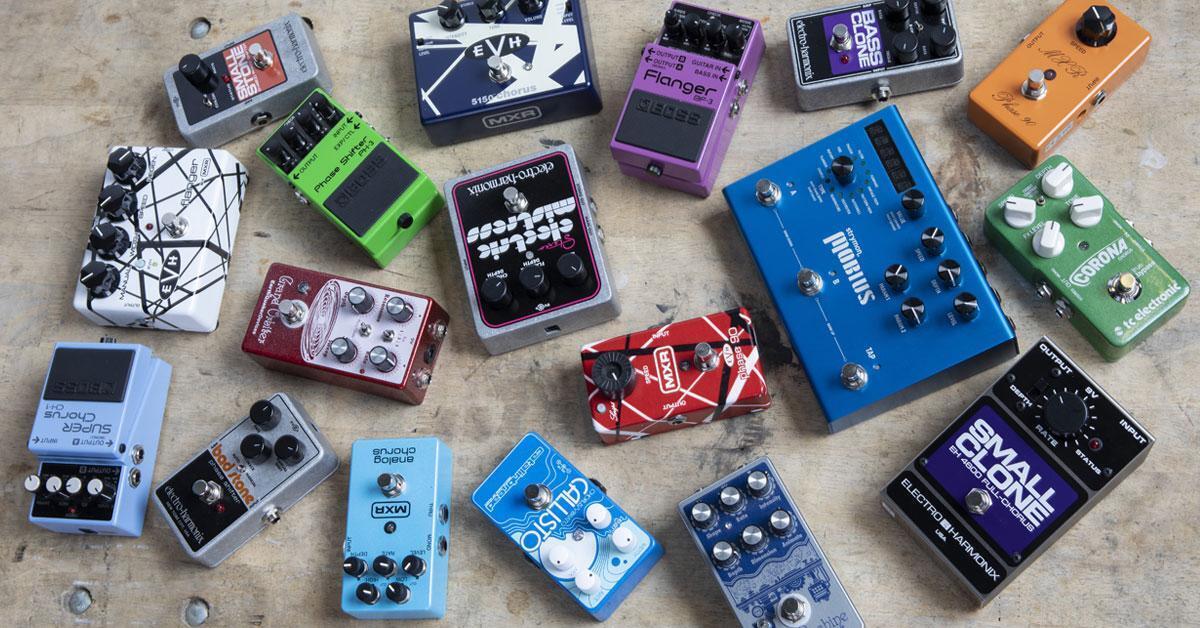 Chorus, Flange, and Phase Pedals – What's the Darned Difference? - InSync