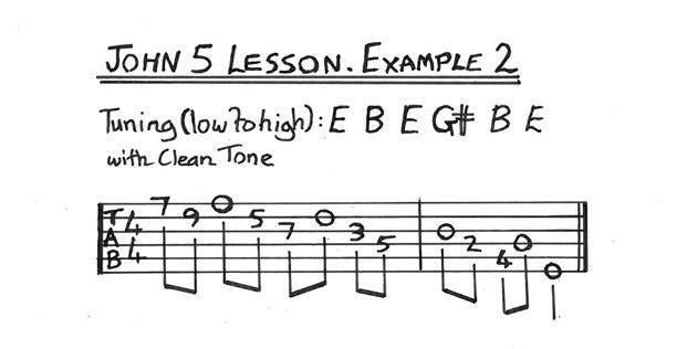 Guitar Lesson: John 5 Shares Alternate Tuning Licks and Behind-the-nut ...