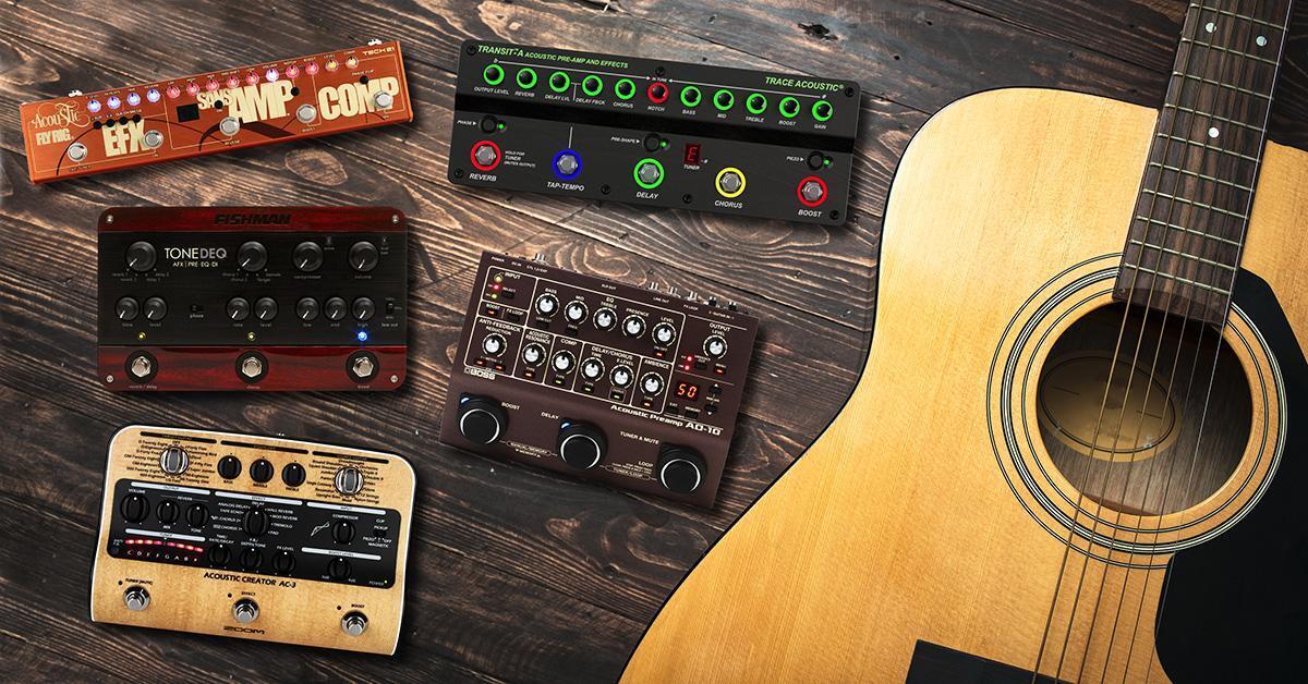 Best Multi-effects Pedals for Acoustic Guitar - InSync
