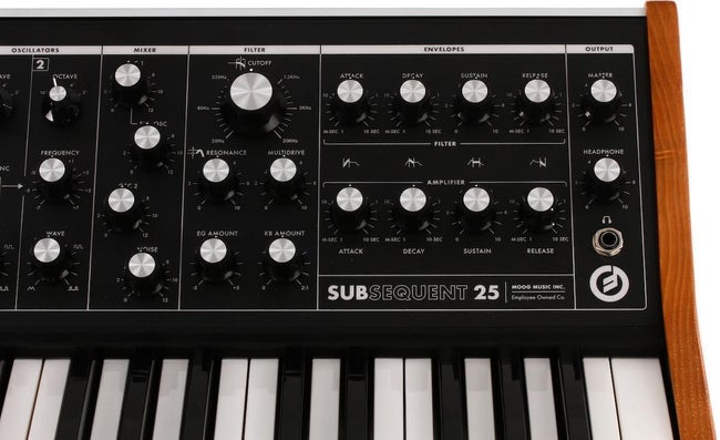 Moog Introduces the Subsequent 25 Analog Synthesizer - InSync