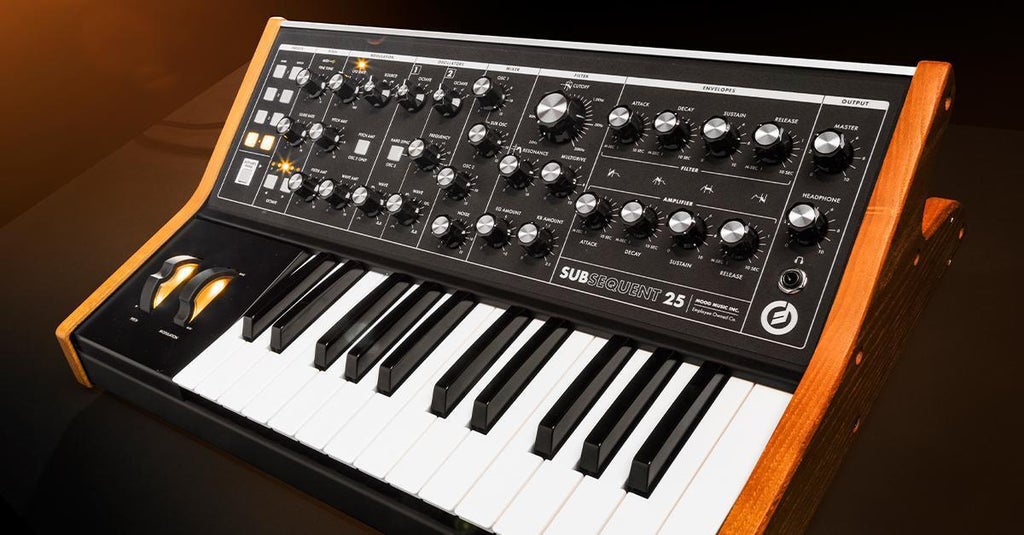 Moog Introduces the Subsequent 25 Analog Synthesizer - InSync