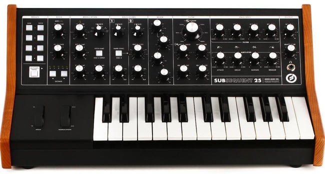 Moog Introduces the Subsequent 25 Analog Synthesizer - InSync