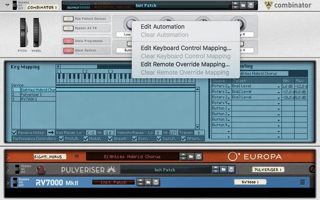Creating Instruments in Reason for Live Performance - InSync