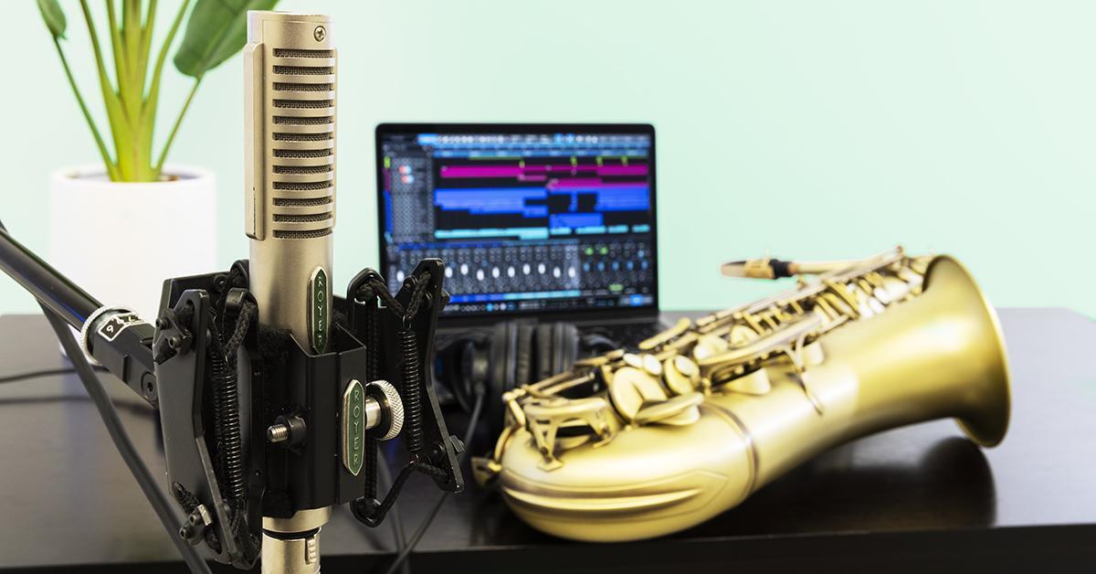 How to Record Saxophone at Home - InSync
